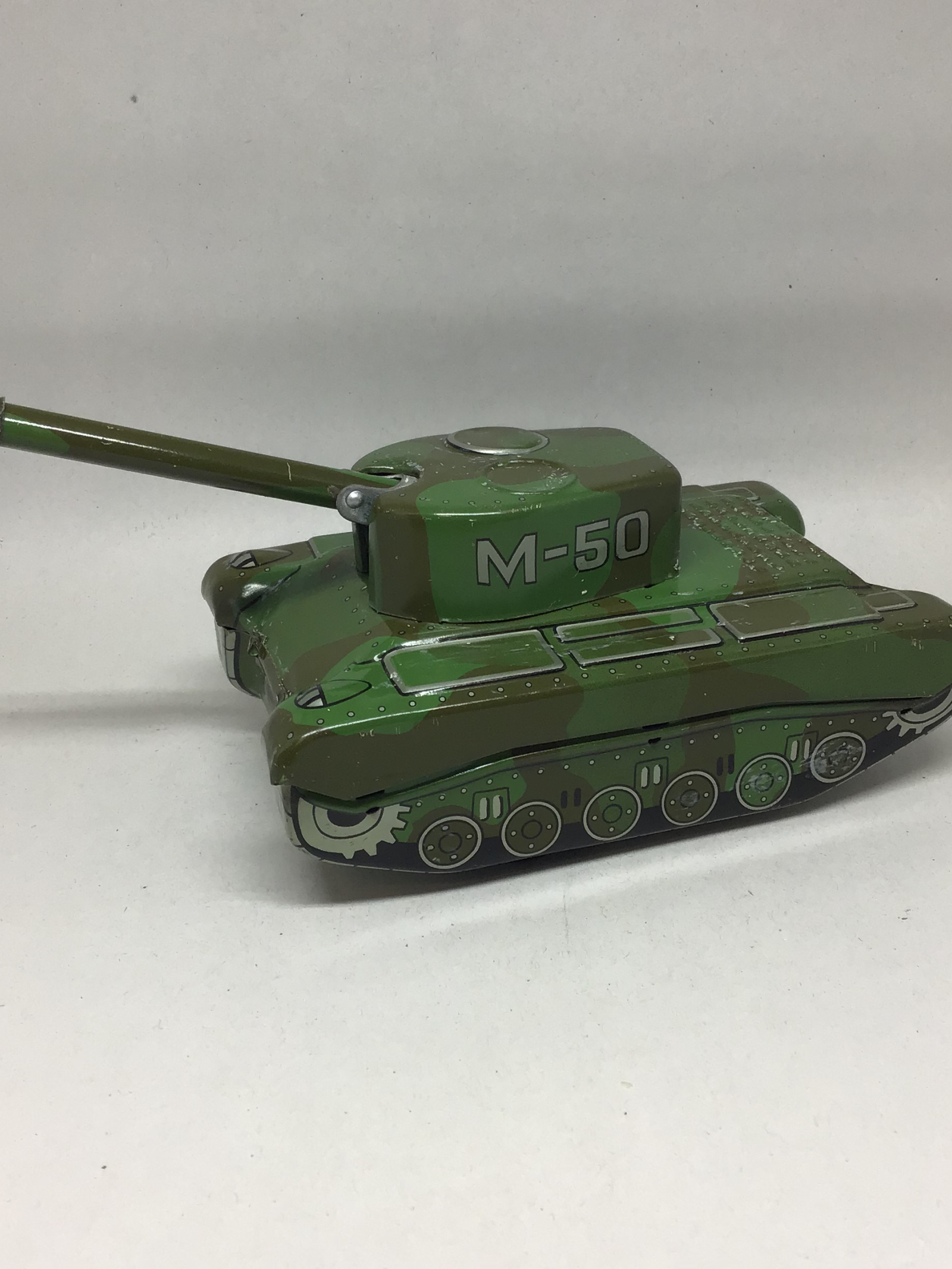 Vintage Cragstan Japan Tin Litho M-50 Toy Tank Friction Toy | Retro ...